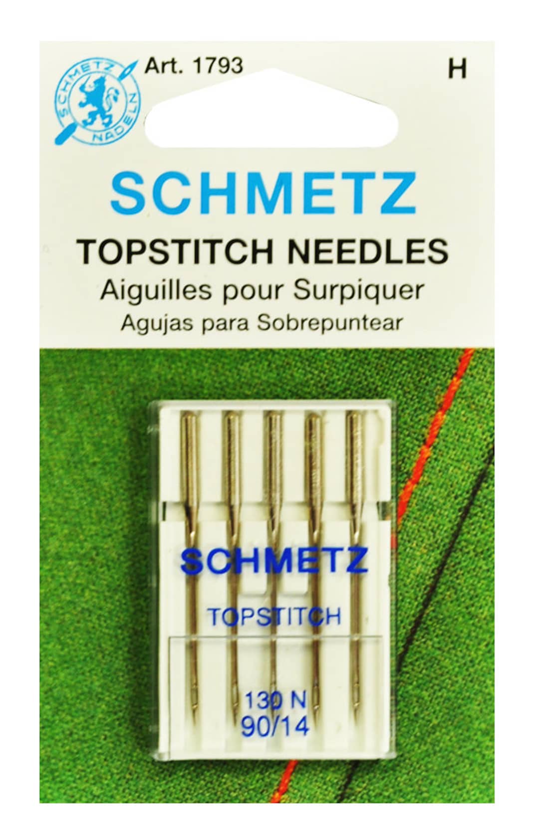 SCHMETZ Top Stitch Sewing Machine Needles Size 90/14 1793 - Etsy