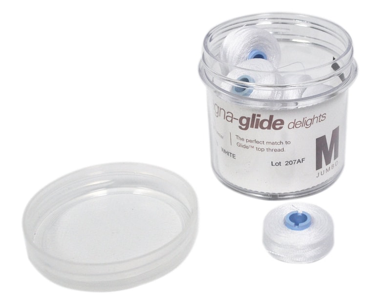 Fil-tec Magna-glide Delights Poly Style M Prewound Bobbins White - Etsy
