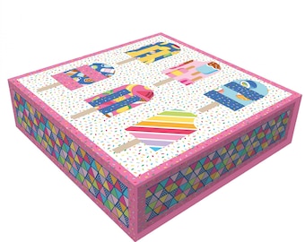 Popsicle Parade Quilt Kit by Melanie Collette of Hello Melly Designs ...