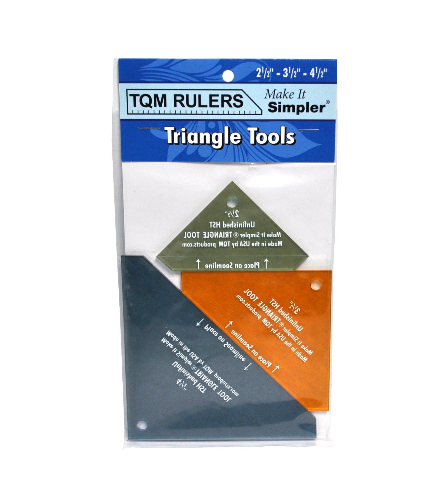 Triangle Tool 2-1/2 Inch, 3-1/2 Inch and 4-1/2 Inch Rulers - Etsy