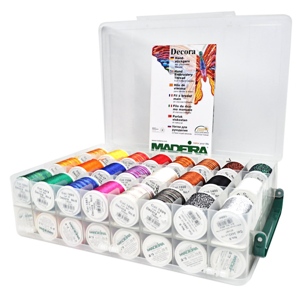 Madeira Overlock Inspiration Box Decorative Serger Thread - Etsy