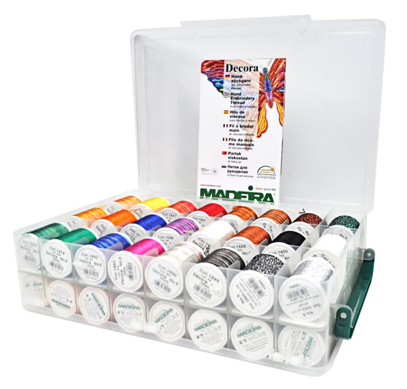 Madeira Overlock Inspiration Box Decorative Serger Thread - Etsy