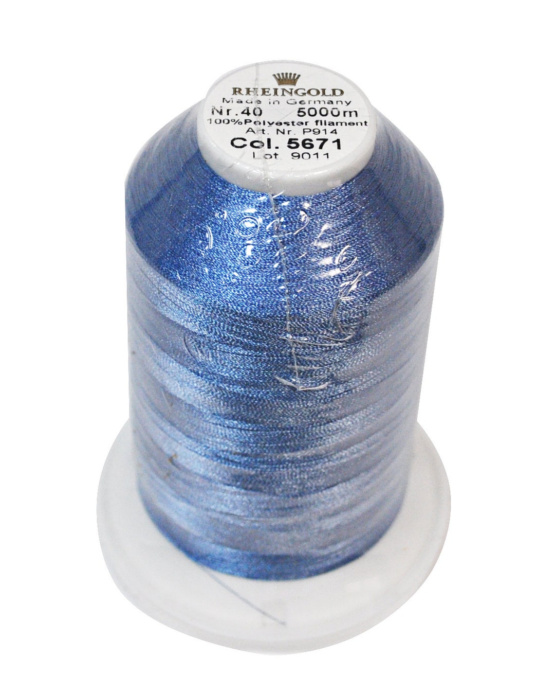 Maderia Thread Polyester 5671 Steel Blue 914405671 - Etsy