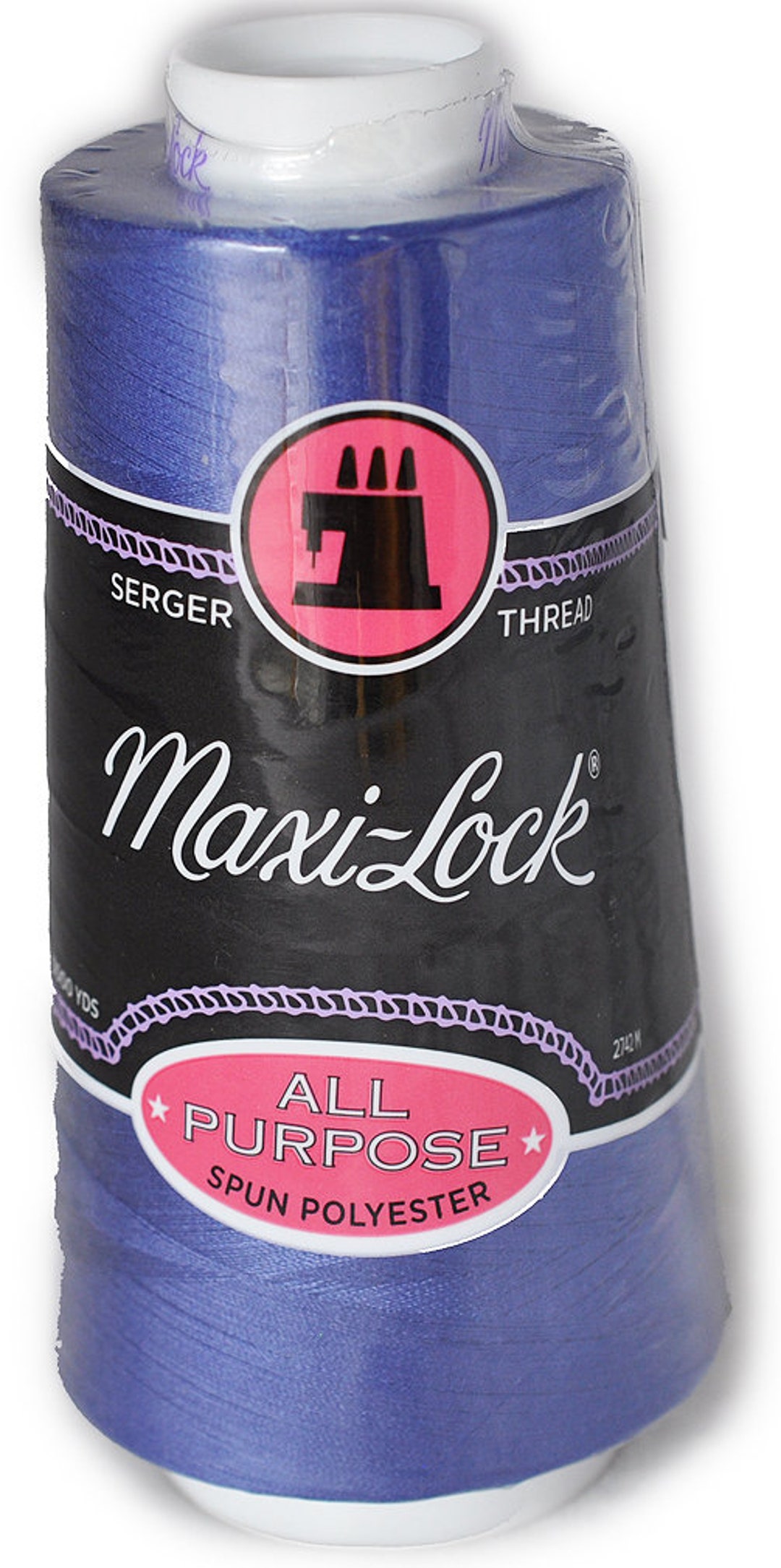 Maxi Lock All Purpose Thread Royal Blue 3000 YD Cone MLT-059 - Etsy