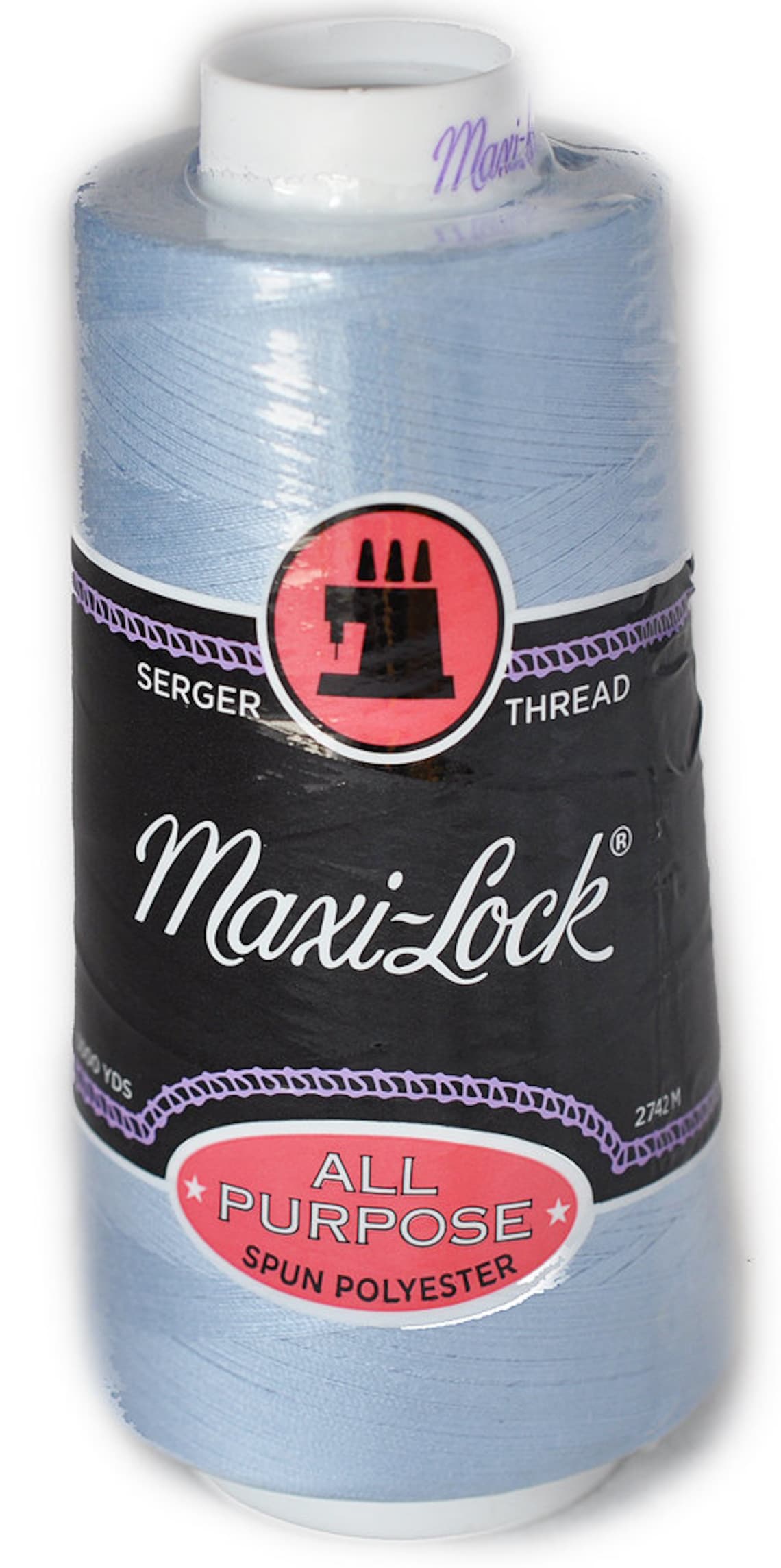 Maxi Lock All Purpose Thread Lucerne Blue 3000 YD Cone MLT-033 - Etsy
