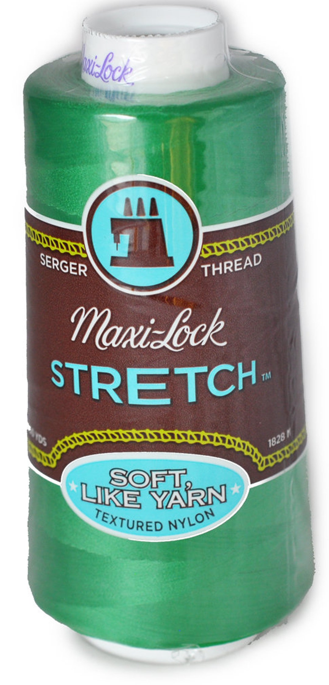 A&E Maxi Lock Stretch Textured Nylon Emerald Serger Thread MWN-32075 - Etsy