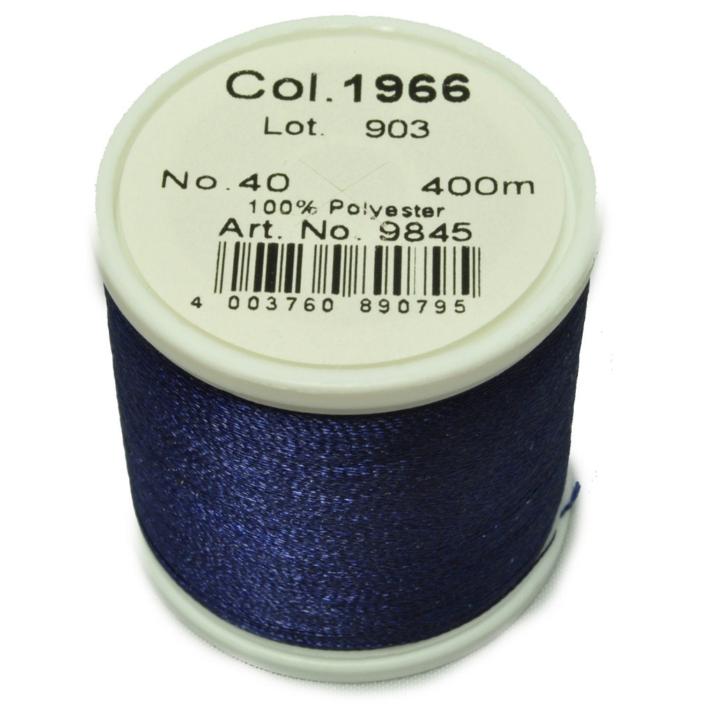 Madeira Sewing Machine Thread Dark Indigo 98451966 - Etsy