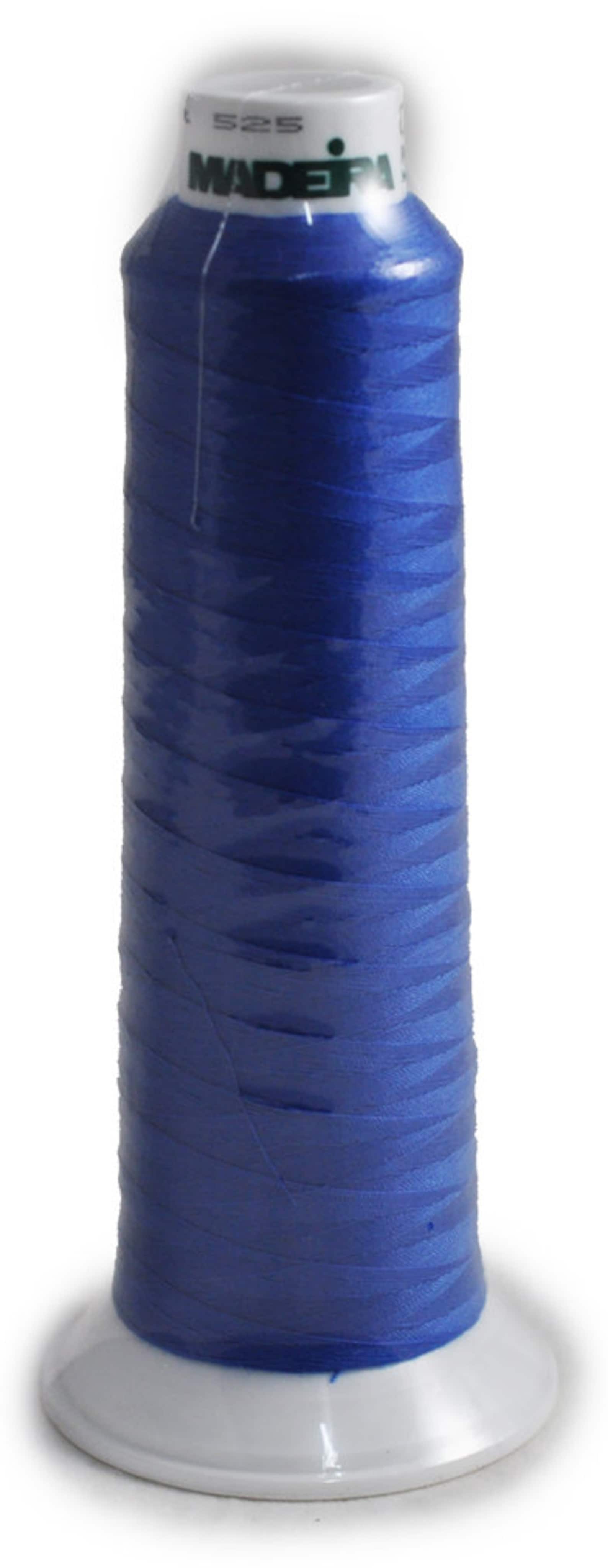 Madeira Poly Royal Blue 2000YD Serger Thread 91289660 - Etsy