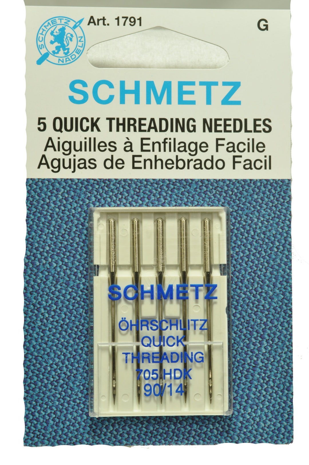 Sewing Machine Schmetz Quick Threading Needles 1791 - Etsy