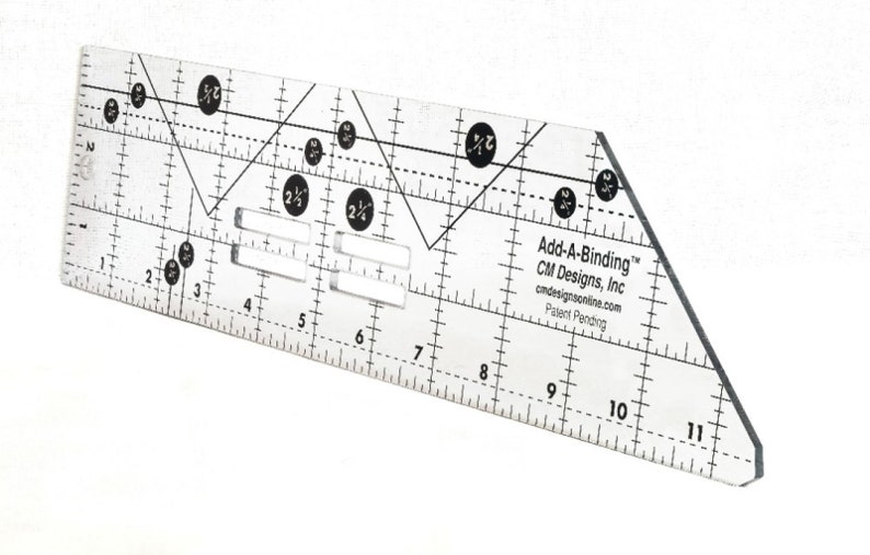 CM Designs Add-a-binding Quilting Ruler - Etsy
