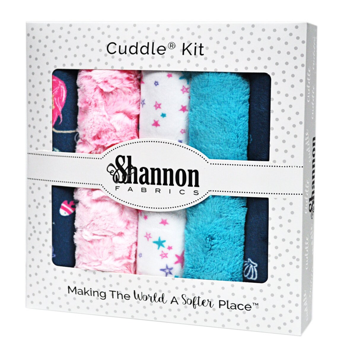 Shannon Fabrics Fabulous 5 Mermaid Tale Cuddle Kit - Etsy