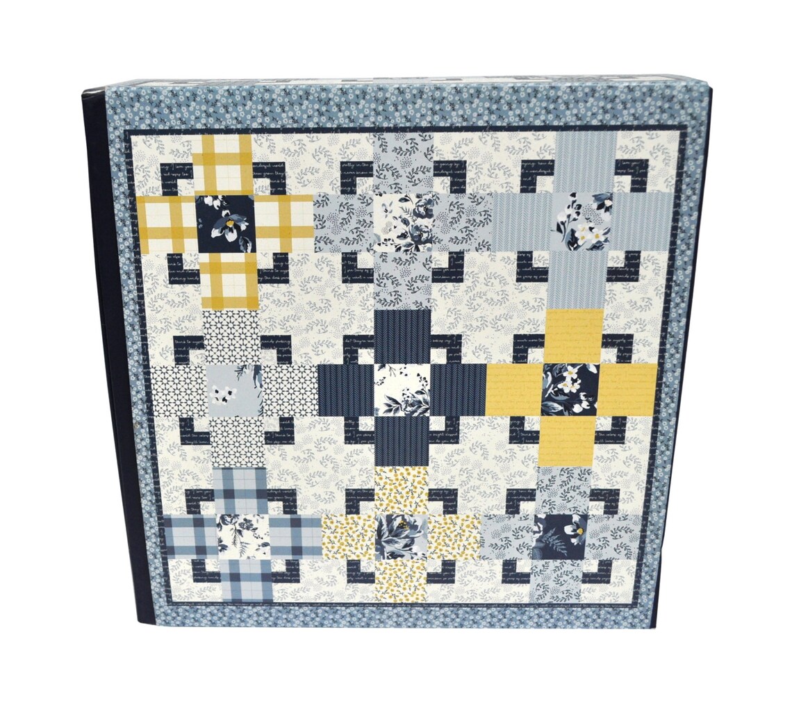 Riley Blake Designs Gingham Foundry Trixie Quilt Kit Etsy