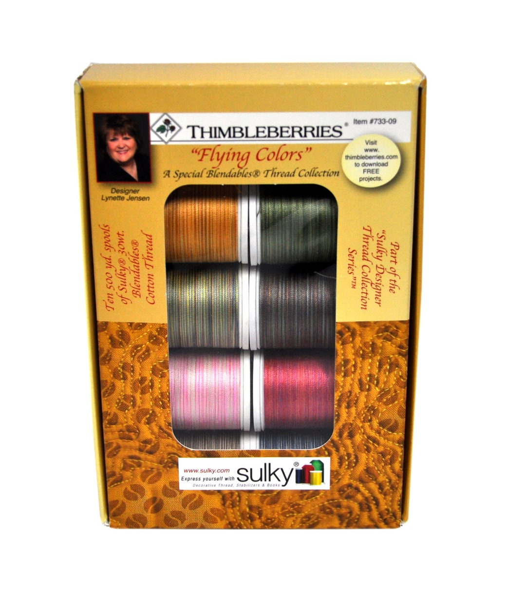 Sulky Thimbleberries Flying Colors Blendables Thread Collection by ...