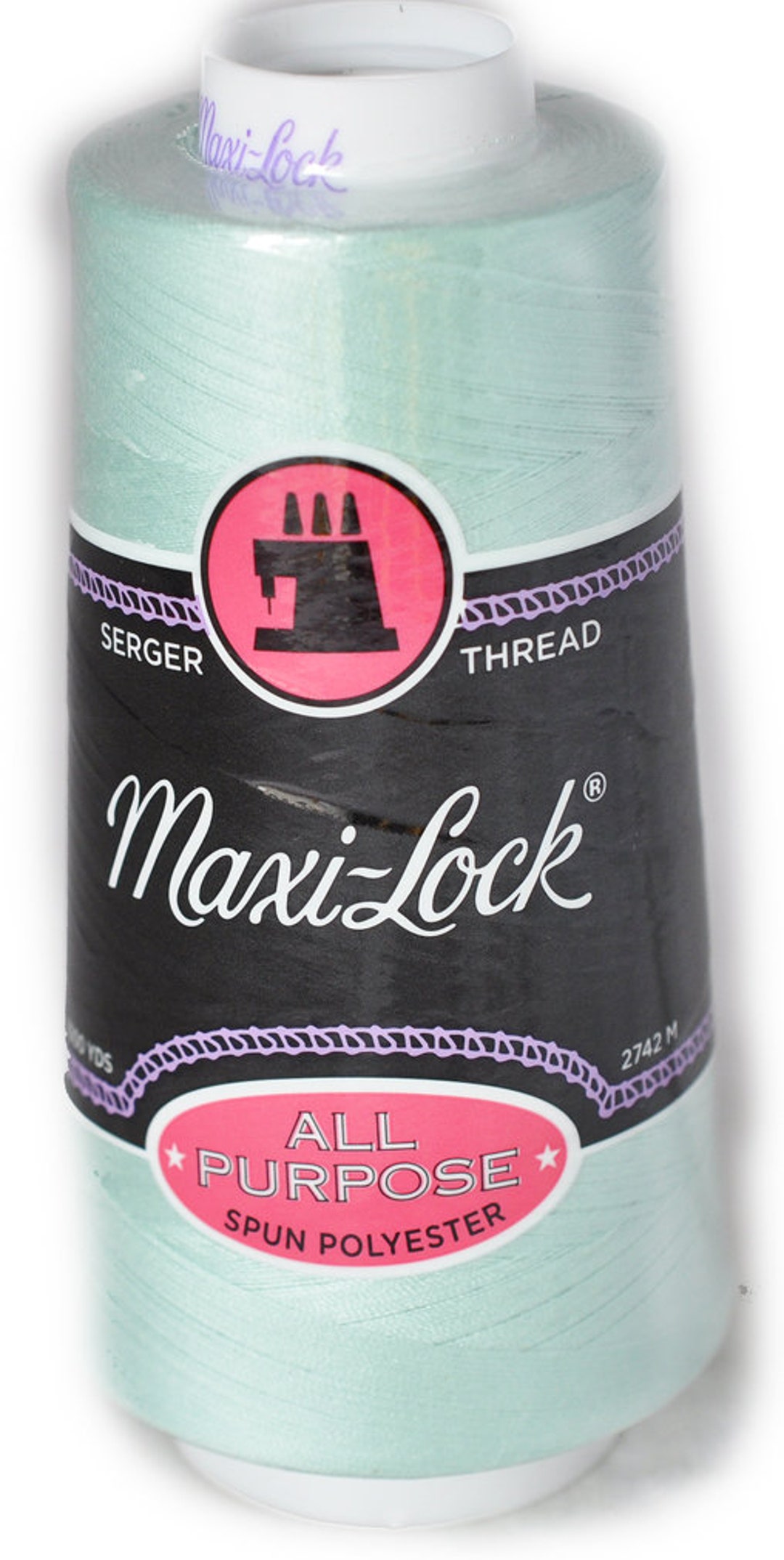 Maxi Lock All Purpose Thread Mint Green 3000 YD Cone MLT-038 - Etsy