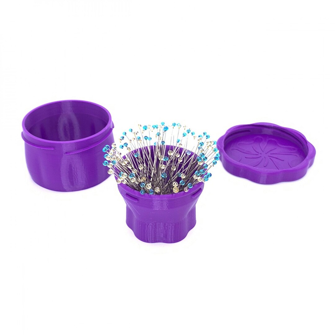 Large Magnetic Pin Cup Purple - Etsy