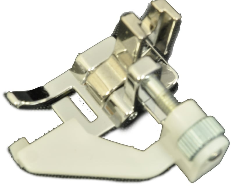 Sewing Machine Presser Foot Edge Stitch Low Shank Adjustable Guide ...