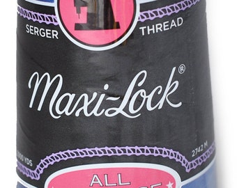 Maxi Lock All Purpose Thread Lucerne Blue 3000 YD Cone MLT-033 | Etsy