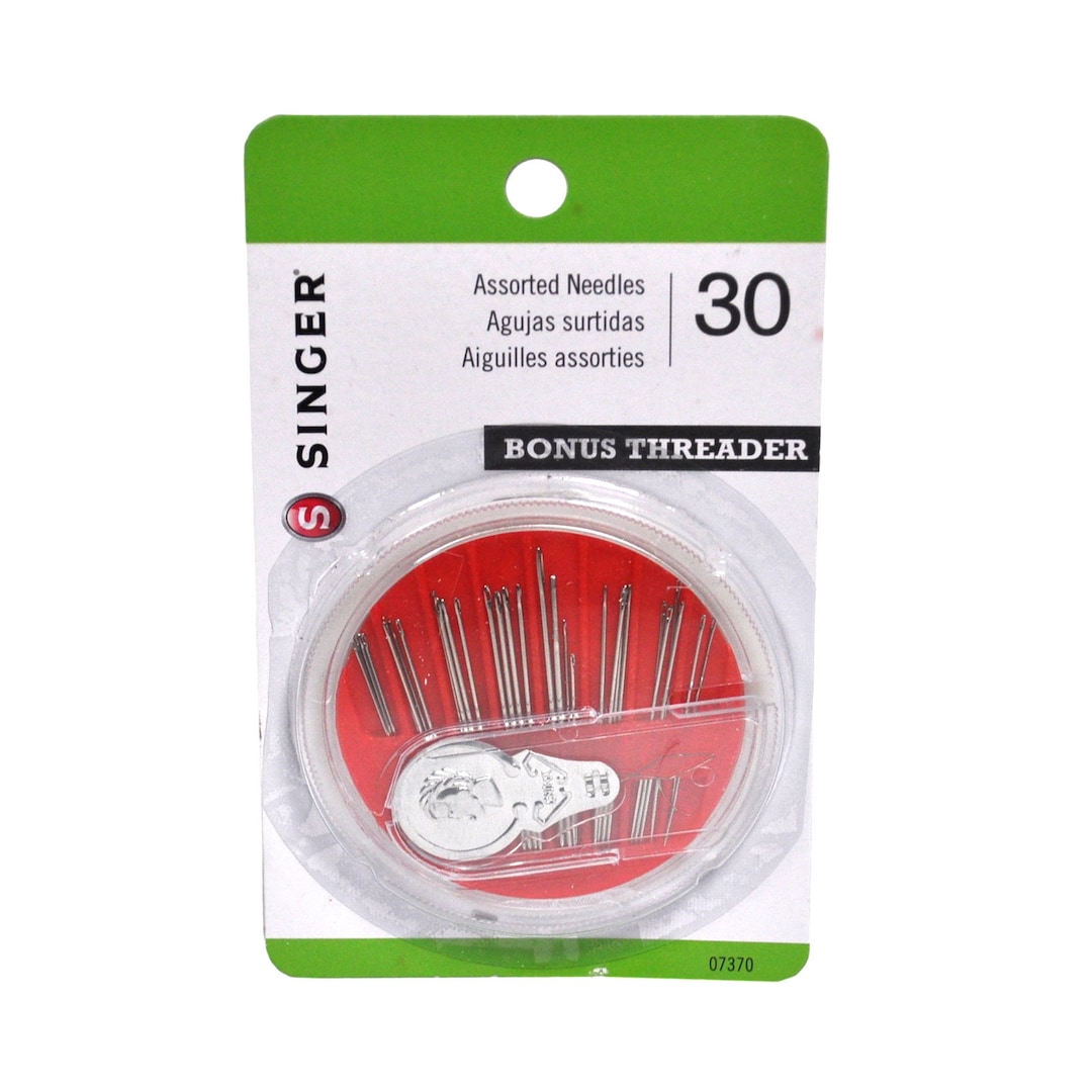 Singer Assorted Hand Needles and Threader in Compact - Etsy