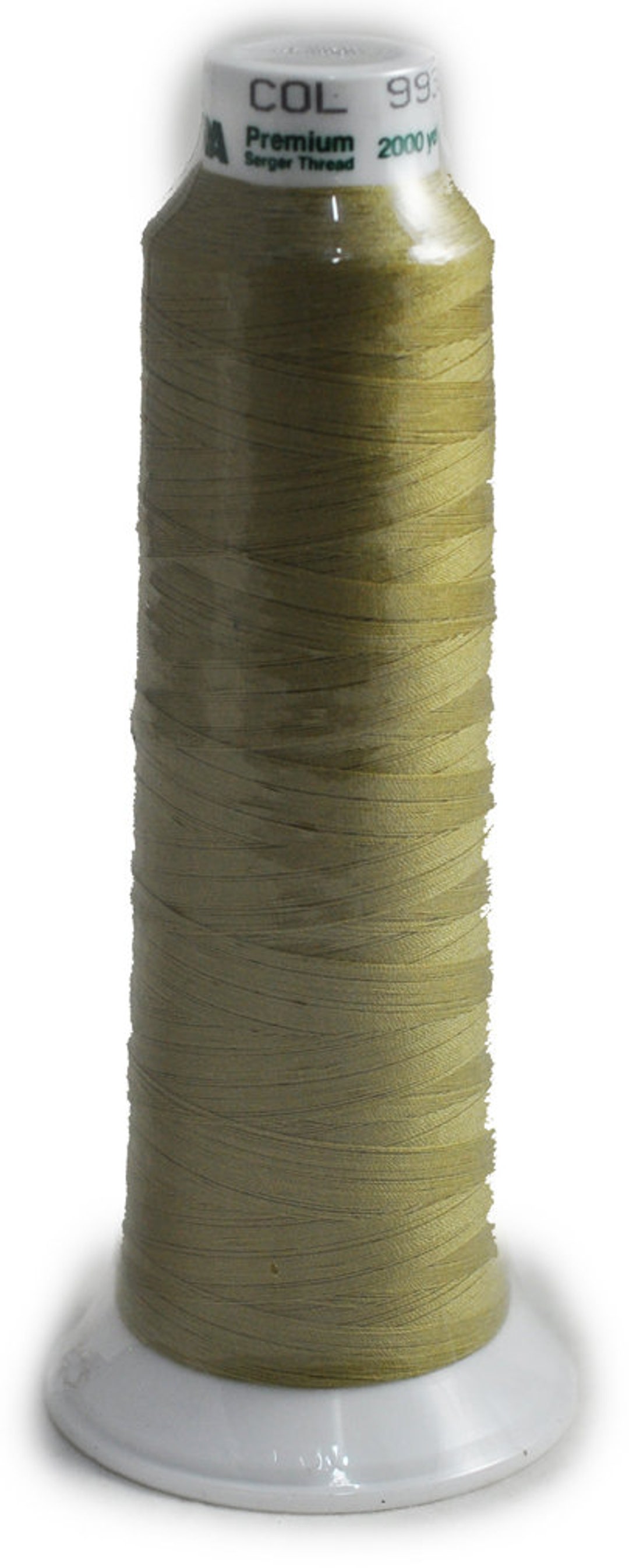 Madeira Poly Khaki 2000 YD Serger Thread 91289939 - Etsy