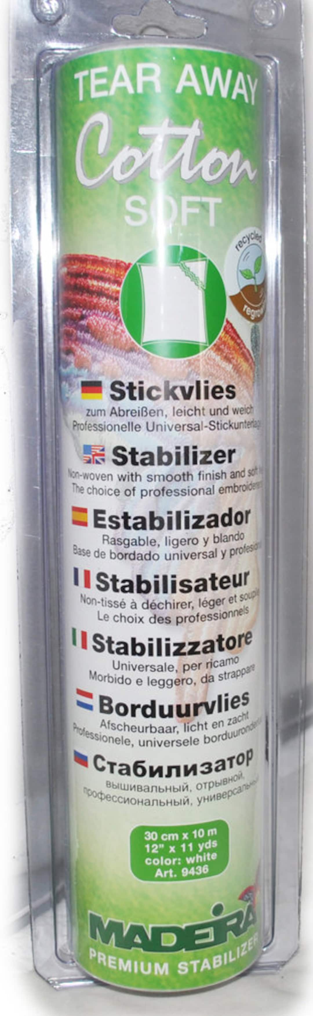 Madeira Stabilizer Cotton Soft Tear 20990200 - Etsy