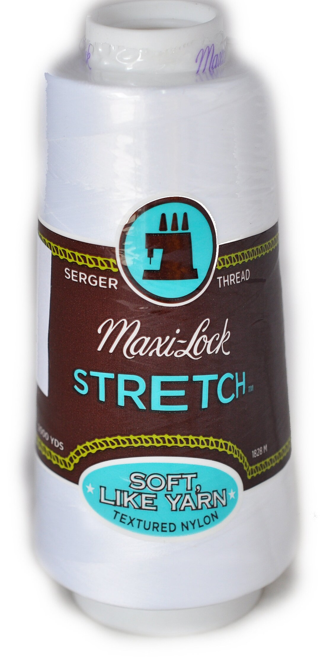 A&E Maxi Lock Stretch Textured Nylon White Serger Thread MWN-32109 - Etsy