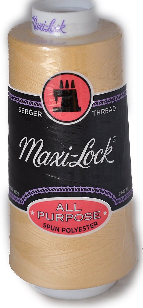 Maxi Lock All Purpose Thread Leghorn 3000 YD Cone MLT-030 - Etsy