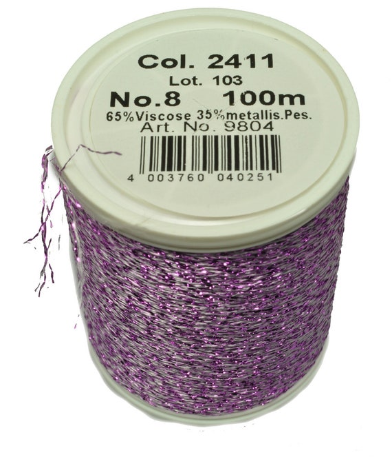 Madeira Sewing Machine Thread Purple White 98042411 | Etsy