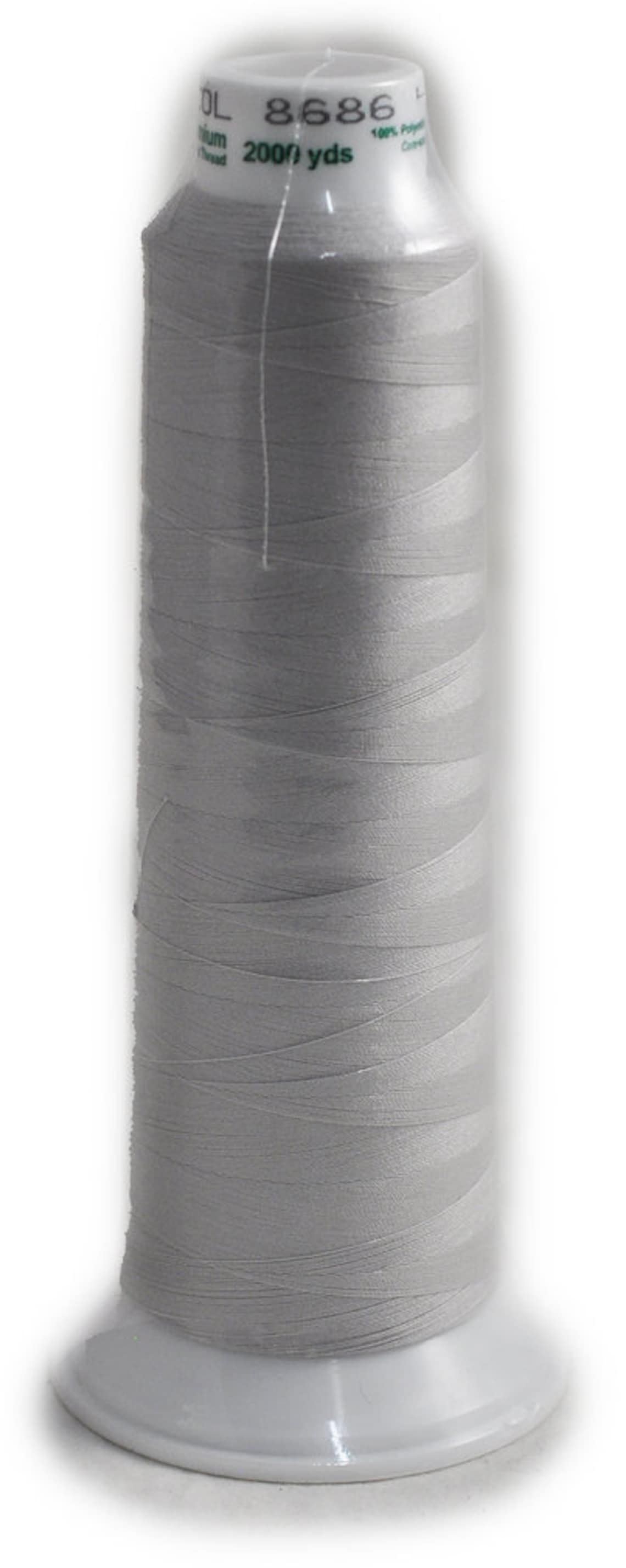 Madeira Poly Silver 2000YD Serger Thread 91288686 - Etsy