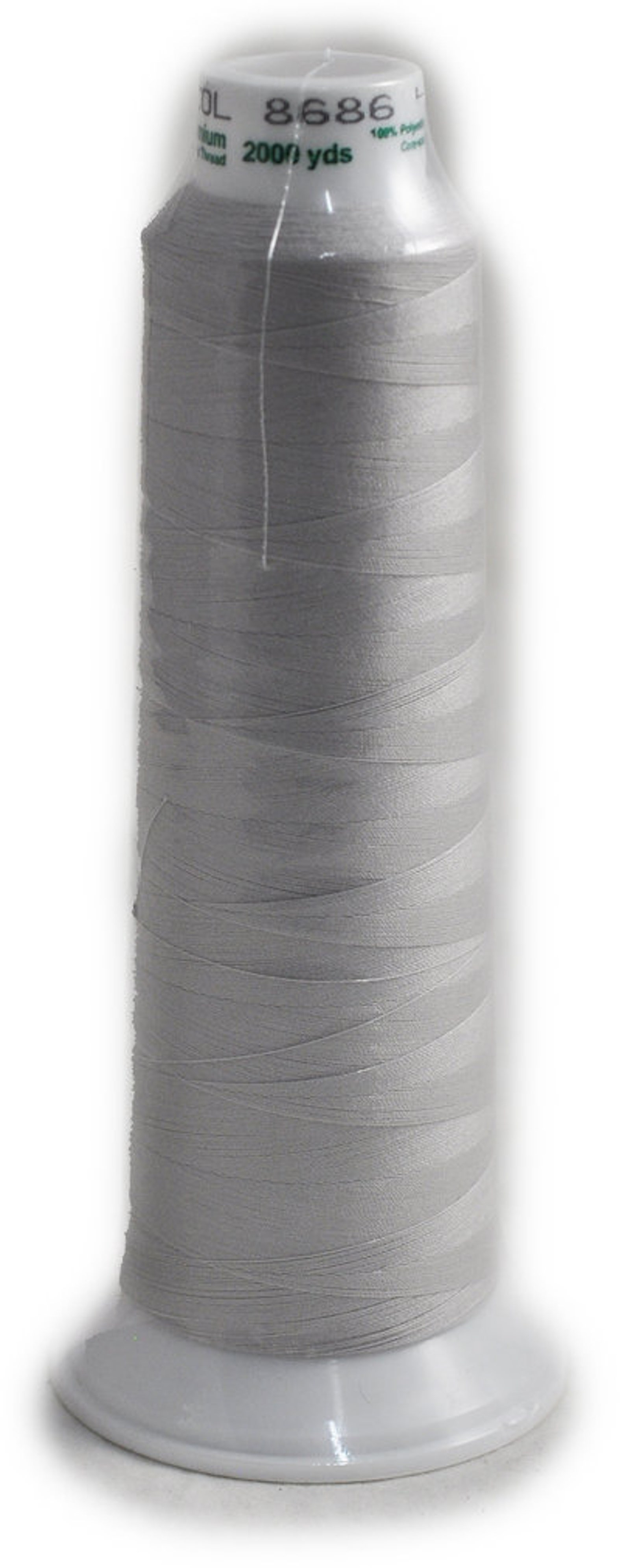 Madeira Poly Silver 2000YD Serger Thread 91288686 - Etsy