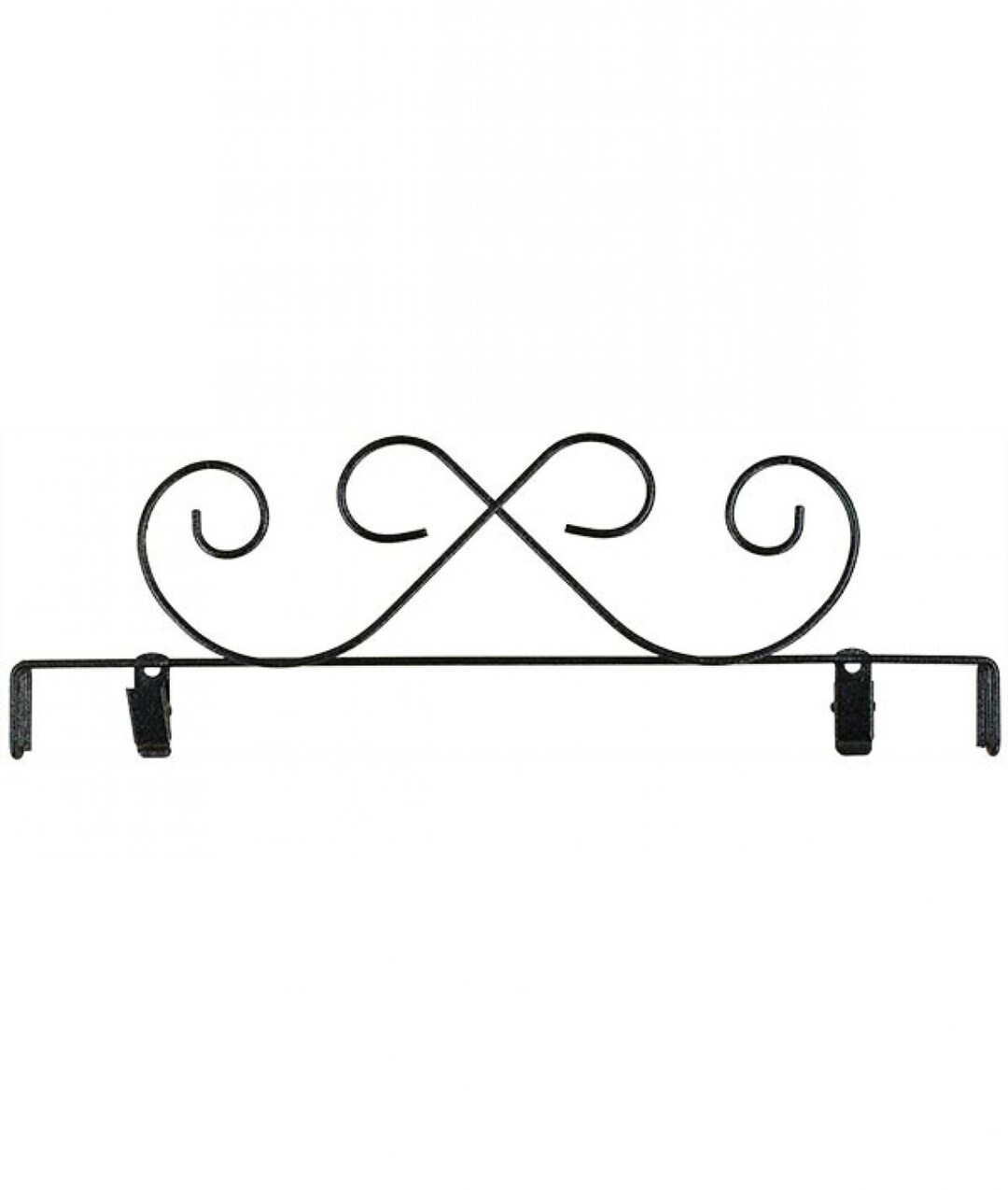 Classic Motifs 12 Inch Scroll Charcoal Rem Header With Clips - Etsy