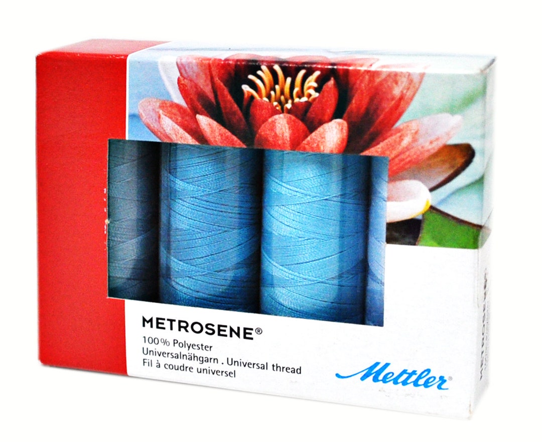 Mettler Metrosene 4 Spool Thread Set Ocean - Etsy