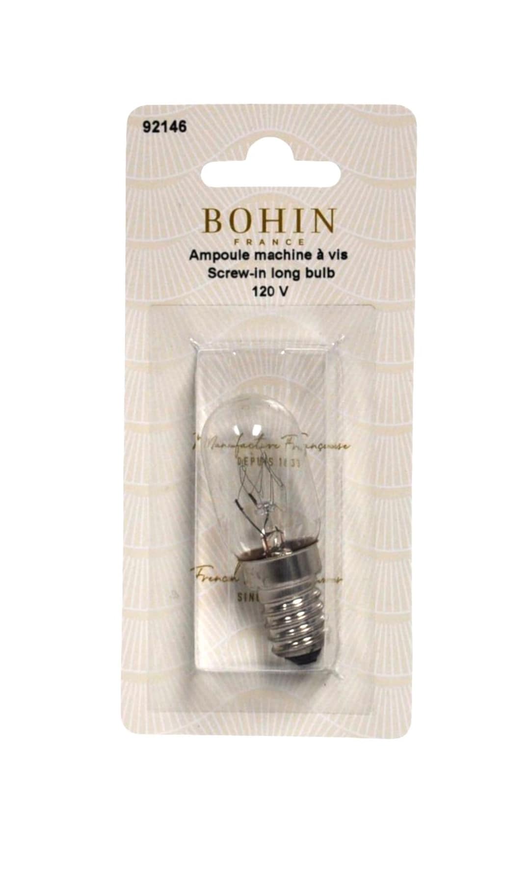 BOHIN Screw-in Long 120 Volt Sewing Machine Light Bulb 92146 - Etsy