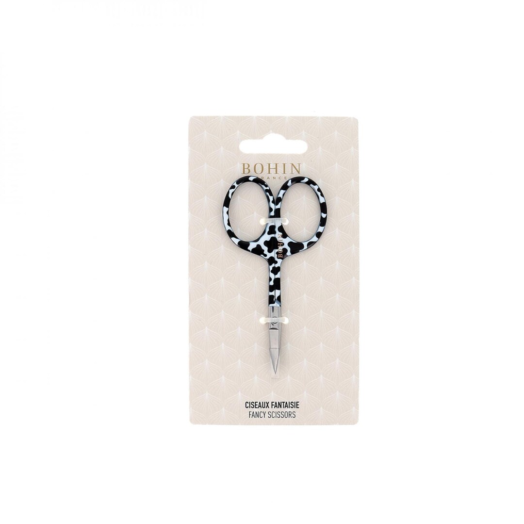 BOHIN Safari Collection Savage Cow 3-1/2 Inch Fancy Embroidery Scissors ...