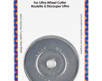 KAI RS60BL 60mm Rotary Cutter Blades - 2 Blades in a Put Up - Etsy