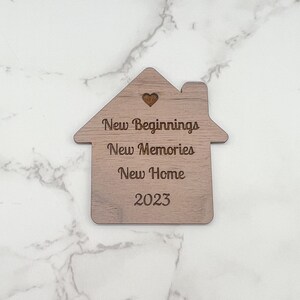 Free Ship* New Home Magnet, New Beginnings New Memories New Home - Etsy