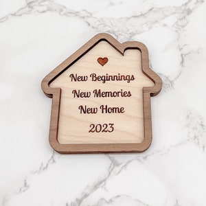 Free Ship* New Home Magnet, New Beginnings New Memories New Home - Etsy
