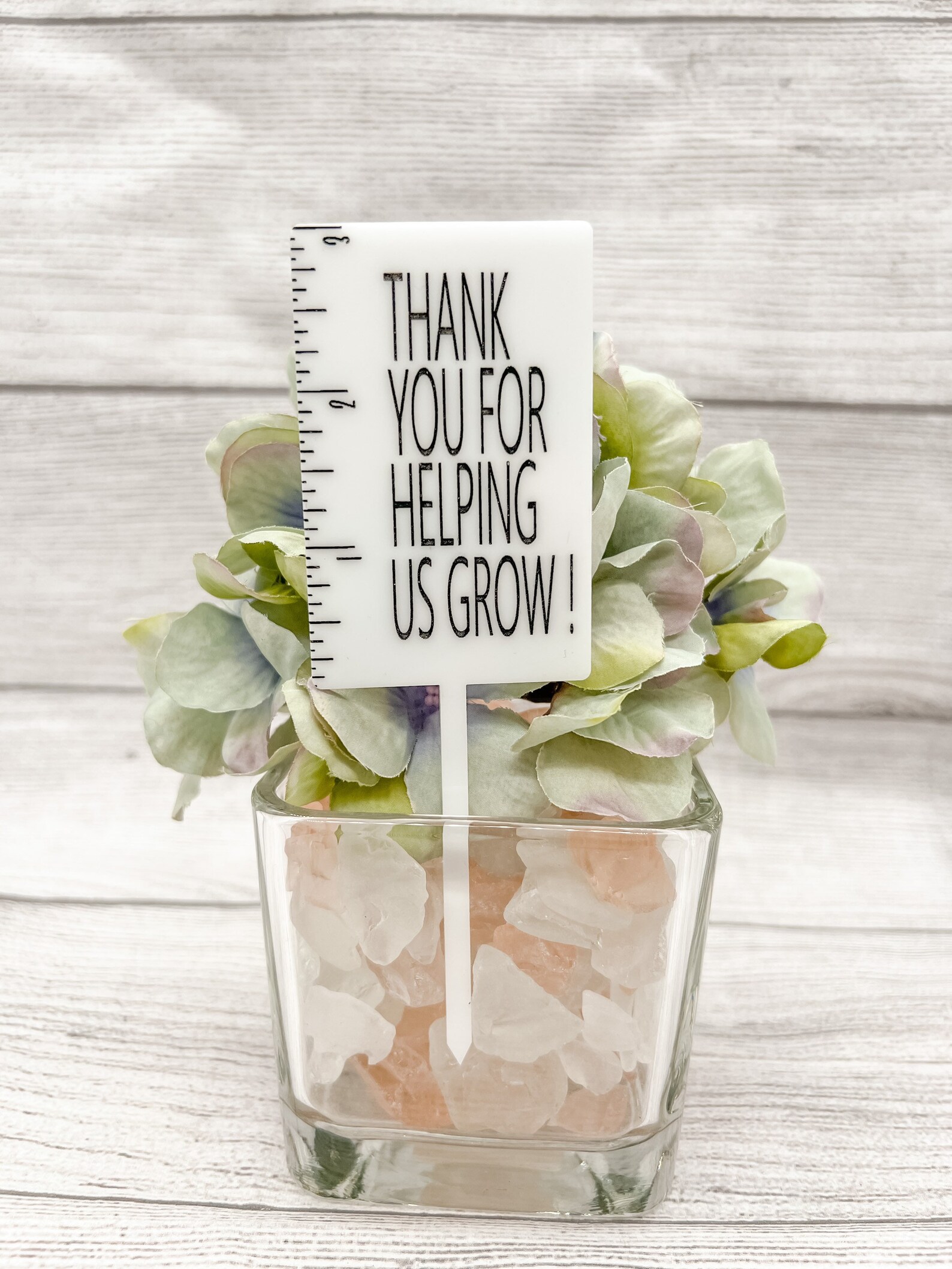 Thank You for Helping Me Grow Plant Stake / Teacher - Etsy