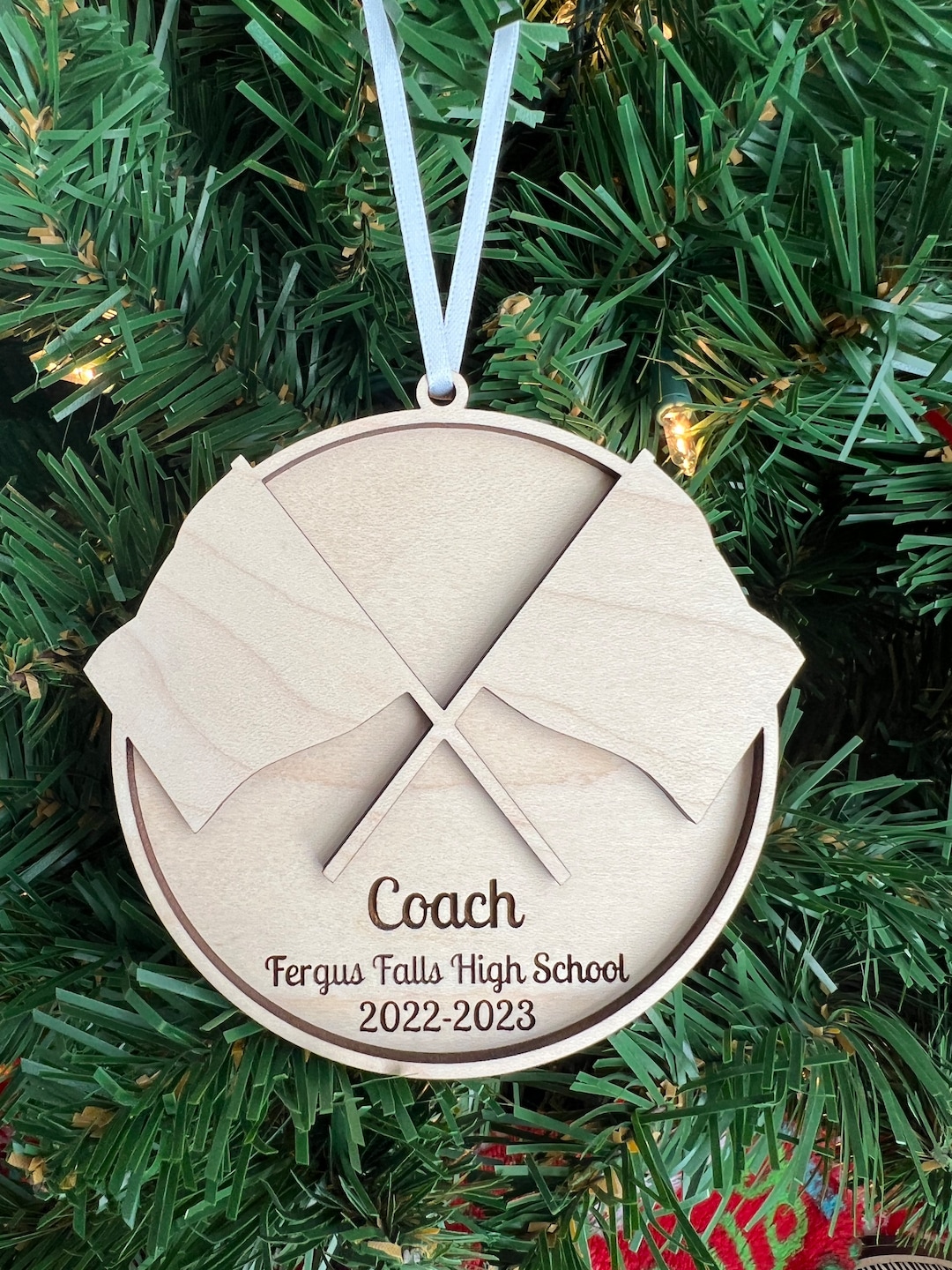 Personalized Color Guard Ornament - Etsy