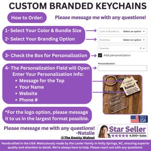 Bulk Branded Realtor Keychains - Closing Keychain - Open House ...