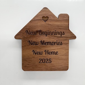 New Home Magnet, New Beginnings New Memories New Home - Etsy