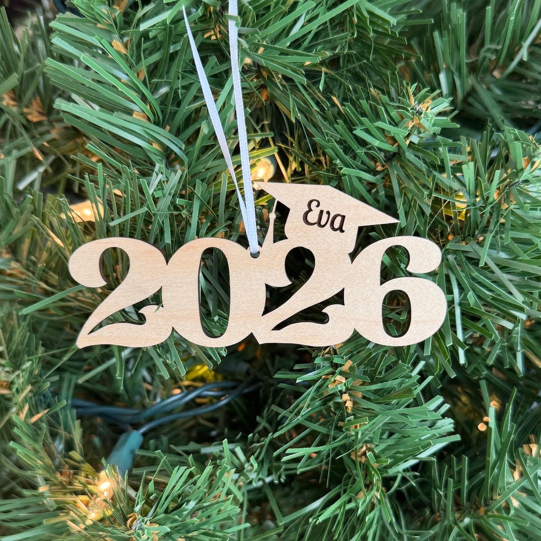 2026 / 2027 Grad Ornament / 2026 Graduation Ornaments! Multiple Color ...