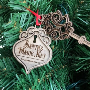 Santas Magic Key / SC Key / Personalized Key for Santa - Etsy