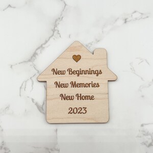 Free Ship* New Home Magnet, New Beginnings New Memories New Home - Etsy