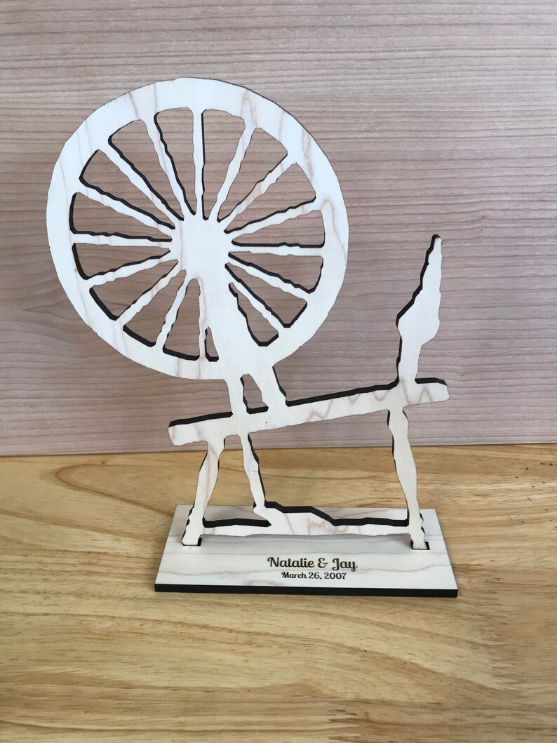 Spinning Wheel Spindle Sleeping Beauty Wood Display - Etsy