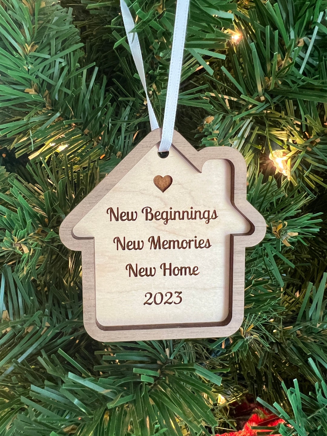 New Beginnings New Memories New Home Ornament - Etsy