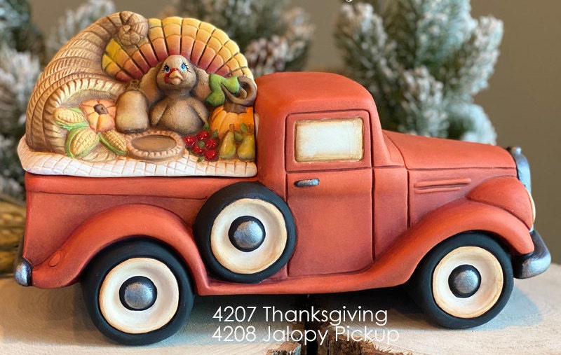 Unpainted Ceramic Thanksgiving Turkey Insert Unfinished | Etsy
