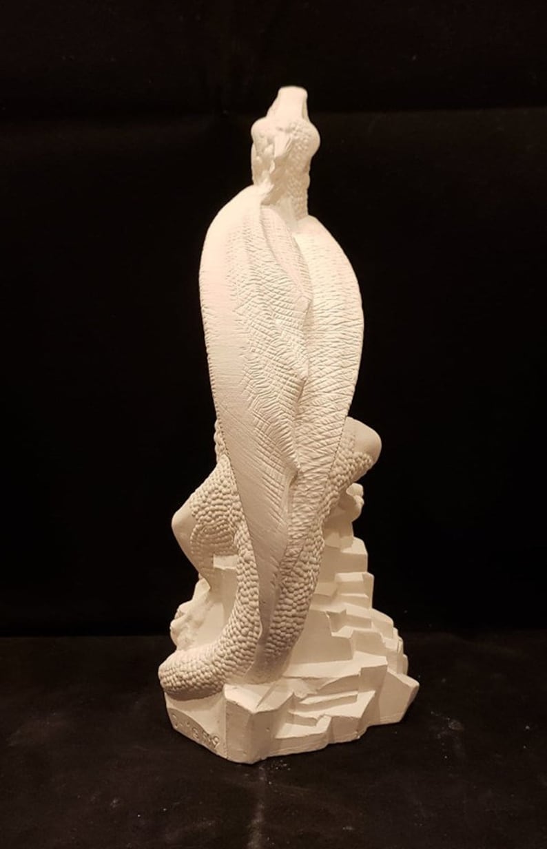 Unpainted Ceramic ICE Dragon Unfinished Bisque Unpainted - Etsy