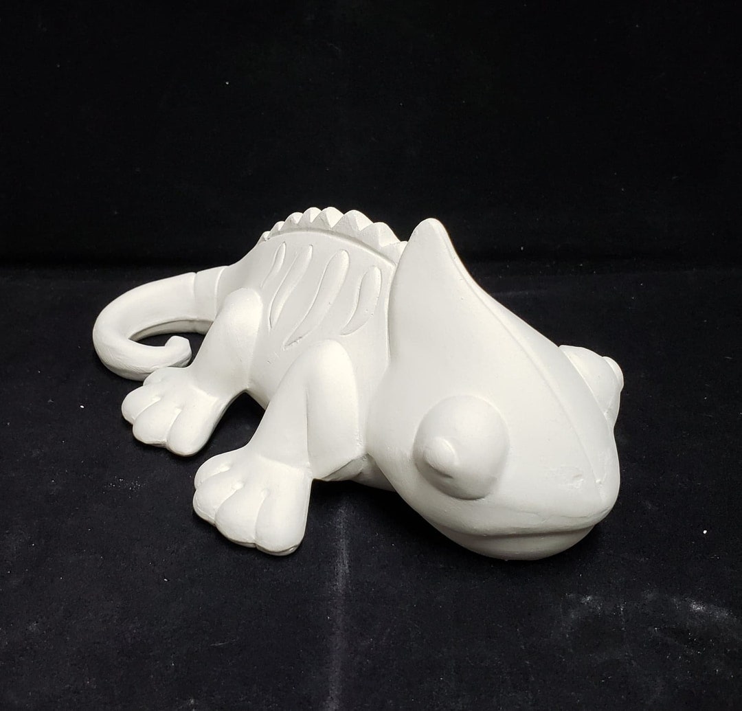 Unpainted Ceramic Lizard, Unfinished Bisque, Unfinished Ceramics, Izzy ...