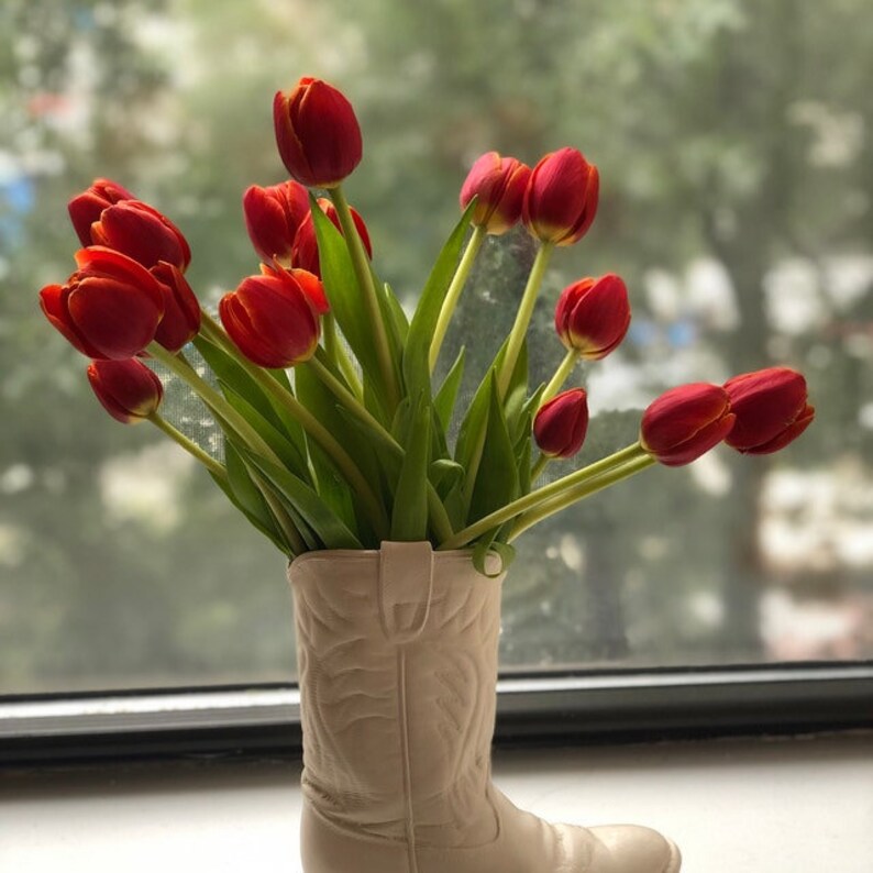Unpainted Ceramic Boot Realistic Cowboy Boot Unfinished | Etsy