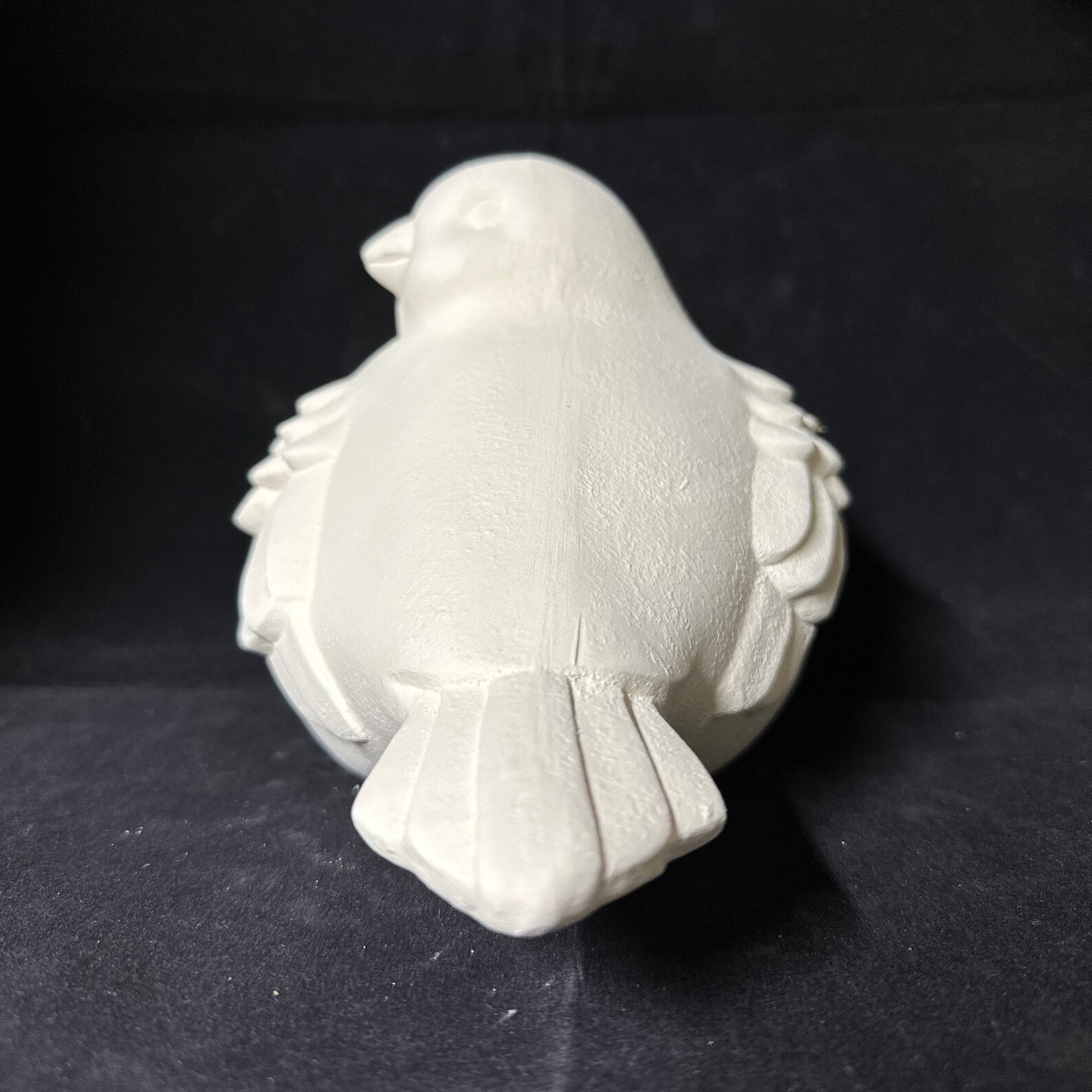 Unpainted Ceramic Large Bird, Unfinished Bisque, Ready to Paint ...